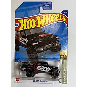 DieCast Hot Wheels '20 Jeeps Gladiator [Black], Baja Blazers 26/250