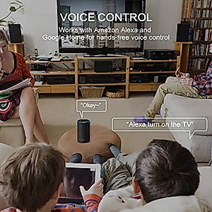 WiFi Light Switch, Wireless Smart Switch Alexa Remote Control, Avatar Controls Electrical Switch for Smart Home, DIY Your Household Appliances
