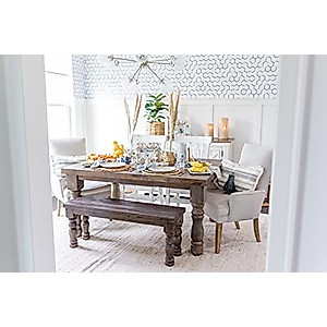 Mud Pie Tassel Fringe Pillow, Lumbar