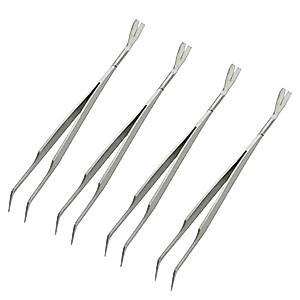 2 in 1 Tick Removal Tool for Pets, Stainless Steel Professional Tick Tweezers Ticks Remover for Dogs, Cats & Humans