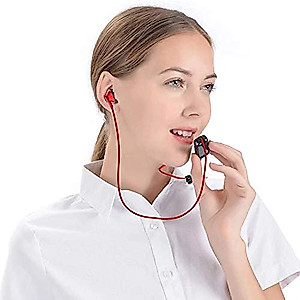 Wireless Bluetooth Call Recorder Device, Cellphone Phone Conversation Recording Headphone Voice Recorder Function Earphone for Android iPhone iPad Skype Whatsapp Audio Calls