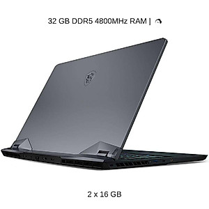 HIDevolution MSI Raider GE76 12UE 17.3" FHD 144Hz, 1.8 GHz i9-12900H, RTX 3060, 32 GB DDR5 RAM, 1 TB PCIe SSD, Windows 11 Home