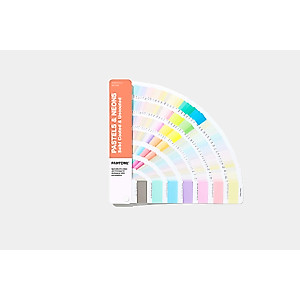 Pantone GG1504A Pastels & Neons Guide Coated & Uncoated colour reference, Multicolor