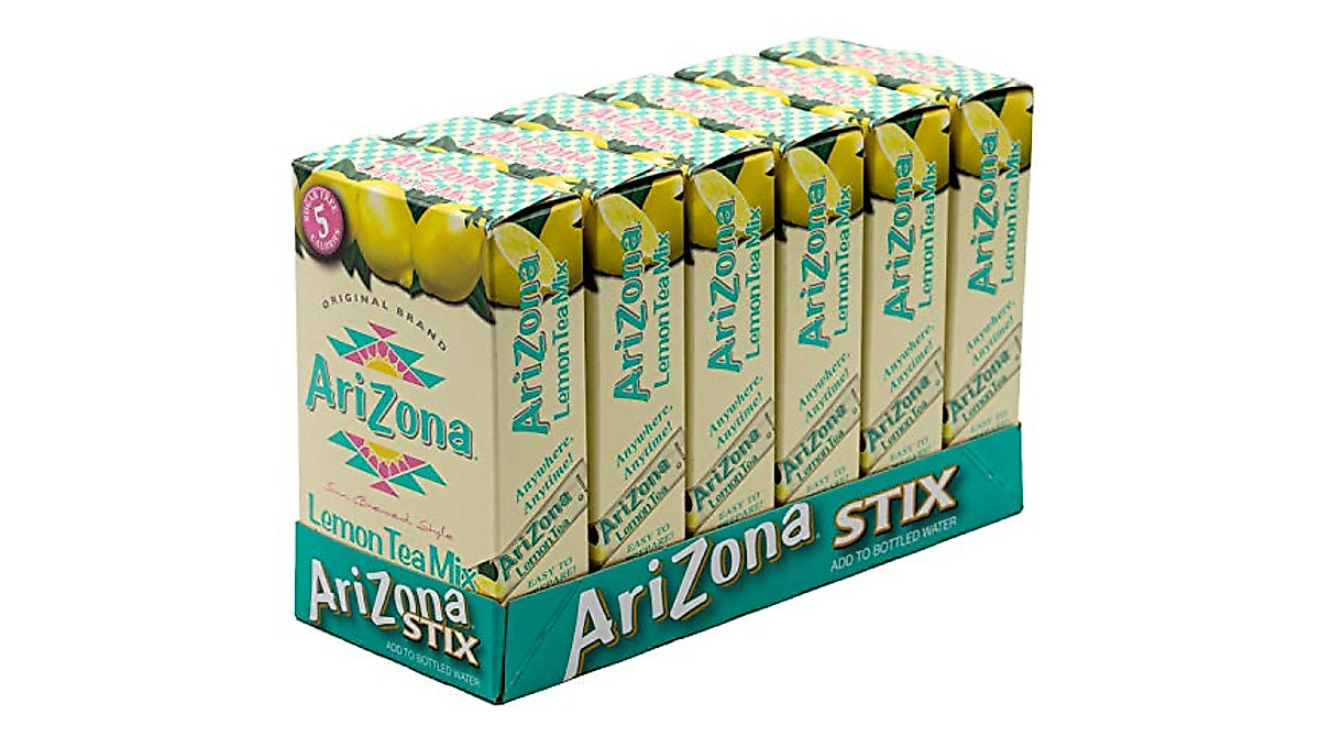 Delicious Arizona Sugar Free Lemon Iced Tea Stix