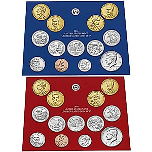 2016 P D US Mint Set 28 Coins in Original Packaging Brilliant Uncirculated