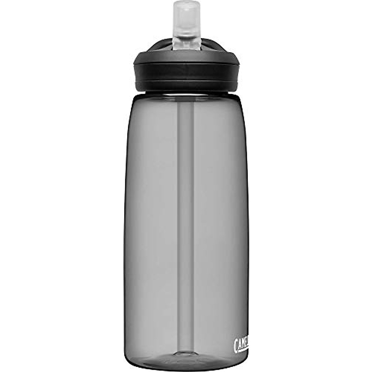 CamelBak eddy+ BPA Free Water Bottle, 32 oz Charcoal, 1L
