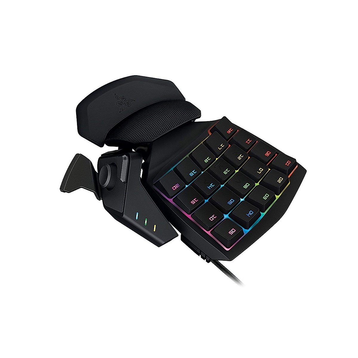 Razer Orbweaver Chroma Gaming Keypad: Mechanical Key Switches - 30 Programmable Keys - Customizable Chroma RGB Lighting - Programmable Macros - Classic Black