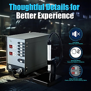 110V 100W Automatic Pulse Argon CNC Spot Welder Jewelry Welder, Arc Welder Kit Welding Machine for DIY Jewelry Repair Gold and Hardware Workpiece Welding 50-600A