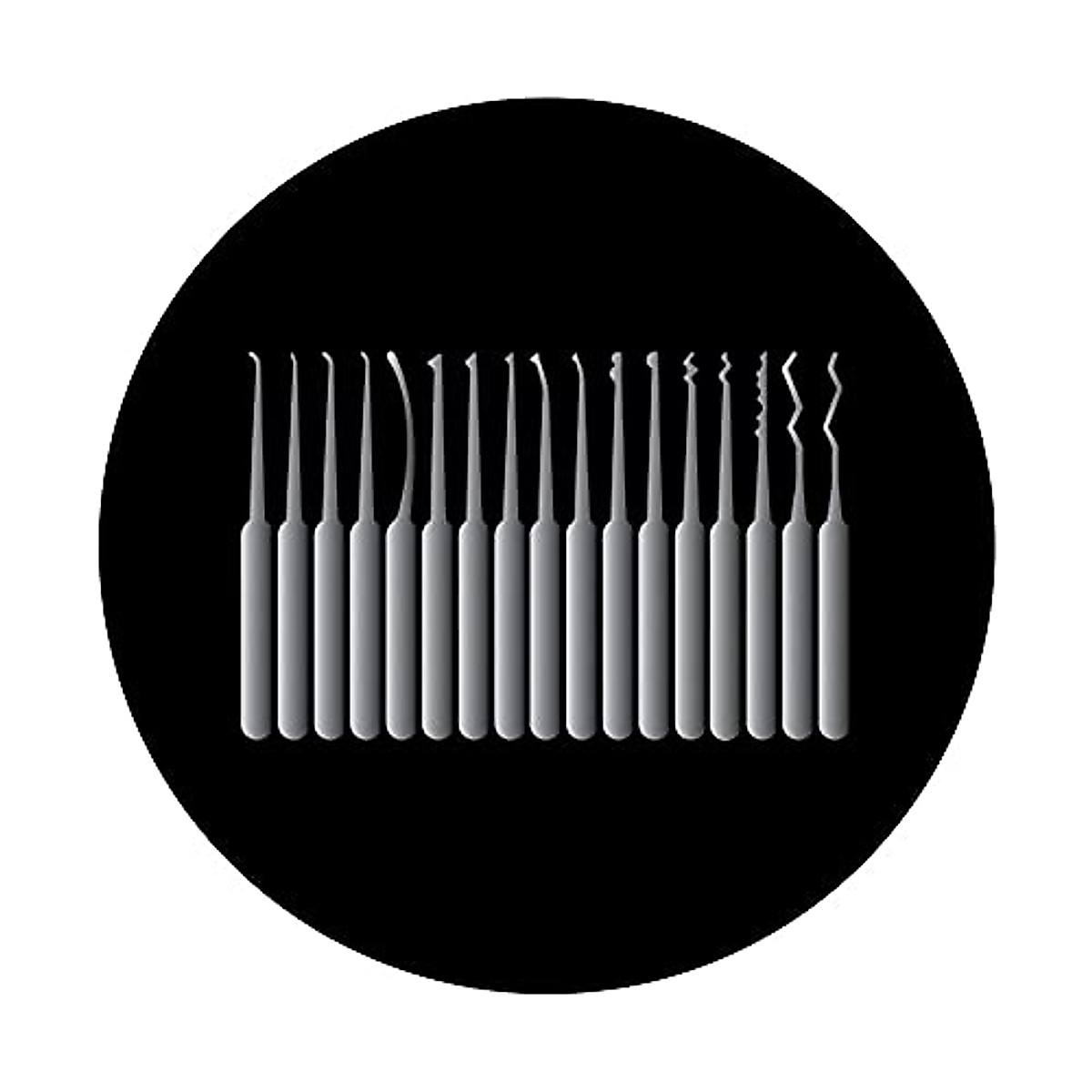 Lock Picker Tools | Cute Lock Picking Lovers Gift PopSockets Swappable PopGrip