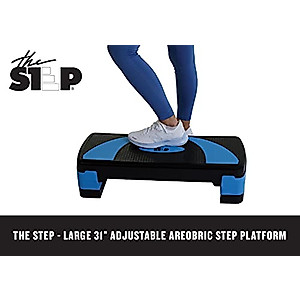 The Step Large Aerobic Stepper for Home Workout Steppers for Exercise