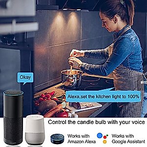 Bluetooth Mesh Smart Bridge Smart Hub Connect to Wi-Fi, Only Work for HaoDeng Bluetooth Mesh Smart Devices, Enables Remote Access to the Bluetooth Smart Lighting, Compatible with Alexa, Google Home