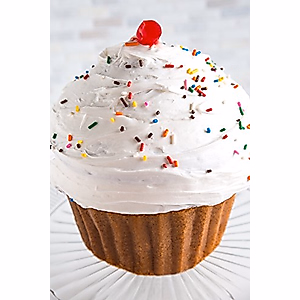 Fox Run Giant Cupcake Pan, Non-Stick Carbon Steel, 8 x 15.5 x 3.25 inches