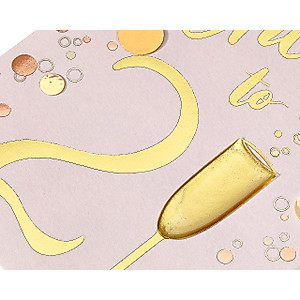 Papyrus 21st Birthday Card (Extra Cheers)