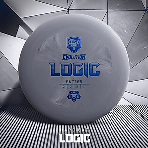 Discmania Evolution Exo Hard Logic Disc Golf Putter (Colors May Vary) 173-176 - Low Profile Disc Golf Putter and Approach Disc