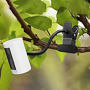 SZAOYU 2Pack Flexible Clamp Mount Compatible with Ring Mount Stick Up Cam & Indoor Cam, Flexible Gooseneck Mounting Bracket No Tools or Wall Damage Required