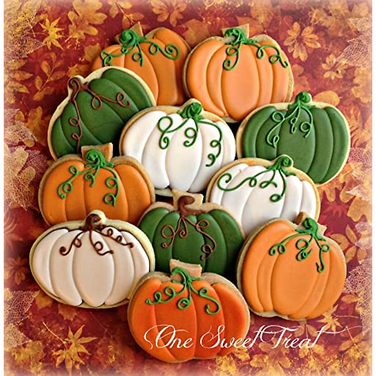 Pumpkin Cookie Cutters Set, 4", 3.22", 2" Large Fall Halloween Thanksgiving Cookie Cutters for Harvest Holiday Decoration Party Supplies