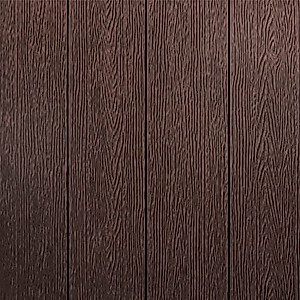 Plastic Development Group 130-Gallon Weather-Resistant Resin Outdoor Storage Patio Deck Box with Gas Shock Lid, Java