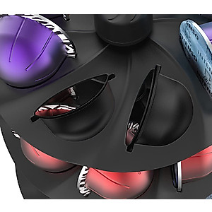 EVERIE Rotary Coffee Pod Capsules Carousel Holder Organizer Compatible with 40 Nespresso Vertuoline Capsules (Black)