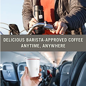 Mr. Espresso Instant Coffee - Organic Single Serve Coffee Tea Bags - Ethically Sourced Instant Espresso Coffee - No Machine Needed, Fair Trade Coffee Packets (Golden Gate) (Medium Dark Roast) (Pack of 8)