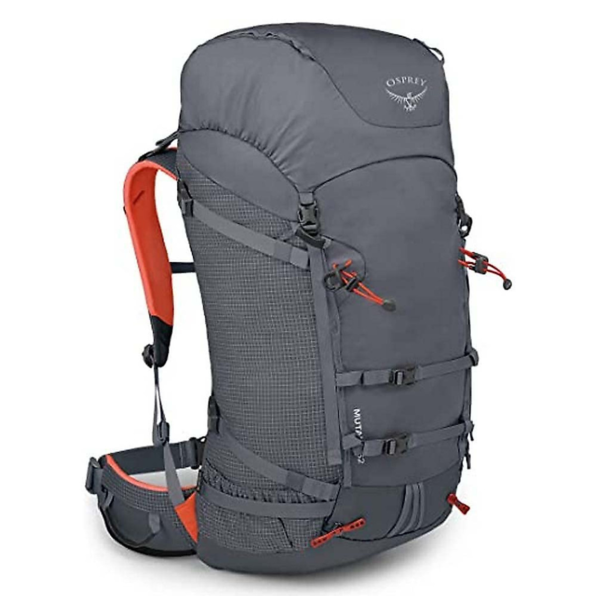 Osprey Mutant 52 Climbing and Mountaineering Backpack, Tungsten Grey, Small/Medium