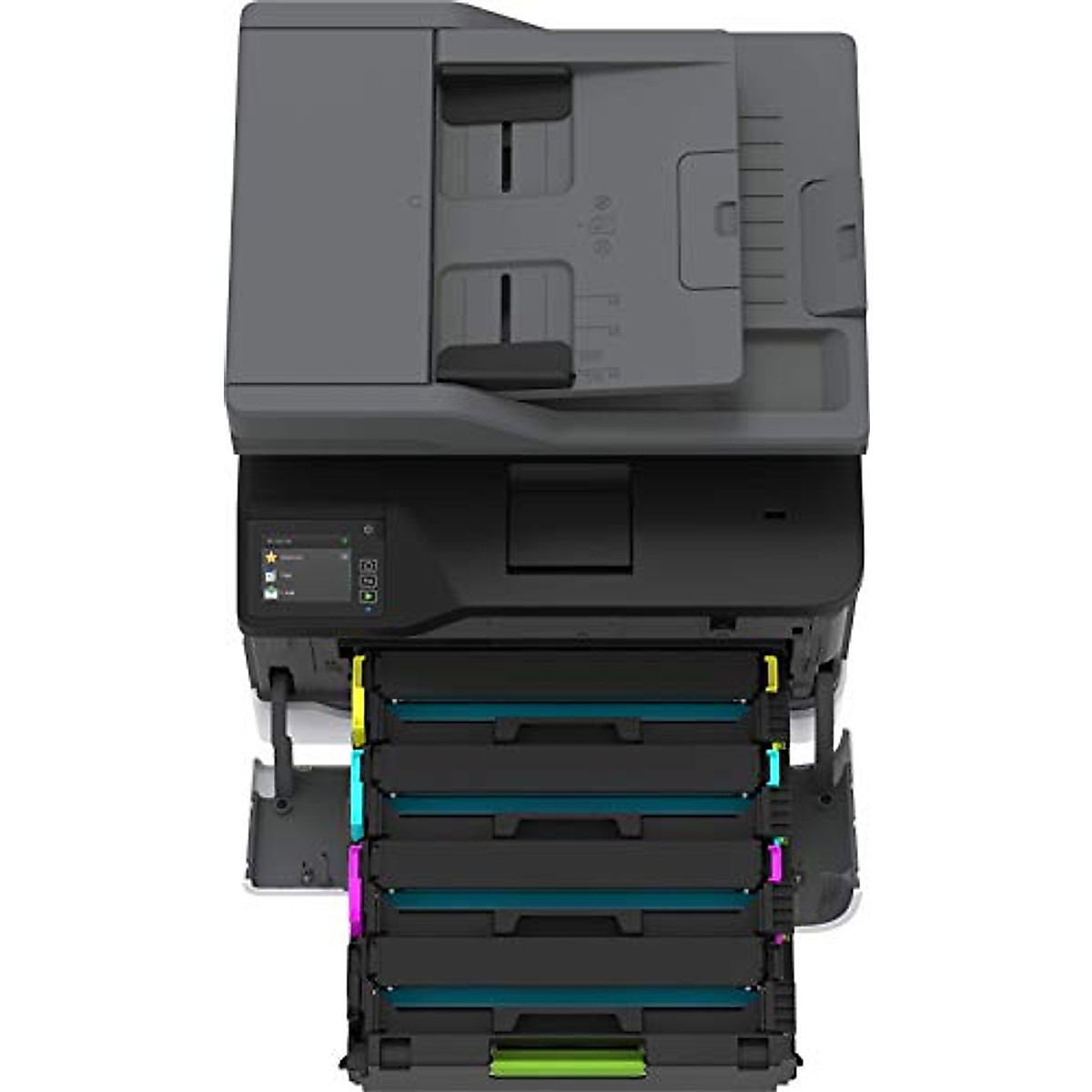 Lexmark MC3426adw Color Laser Multifunction Product with Print, Copy, Fax, Scan and Wireless Capabilities, Plus Full-Spectrum Security and Print Speed up to 26 ppm* (40N9360), White, Small