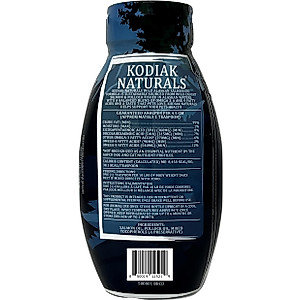 Kodiak Naturals, 32 oz Wild Alaskan Salmon Oil Formula - Balanced Blend of Pure Fish Oils, with EPA and DHA from Wild-Caught Fish, Support for Skin & Coat, Immune & Heart Health, and Joints