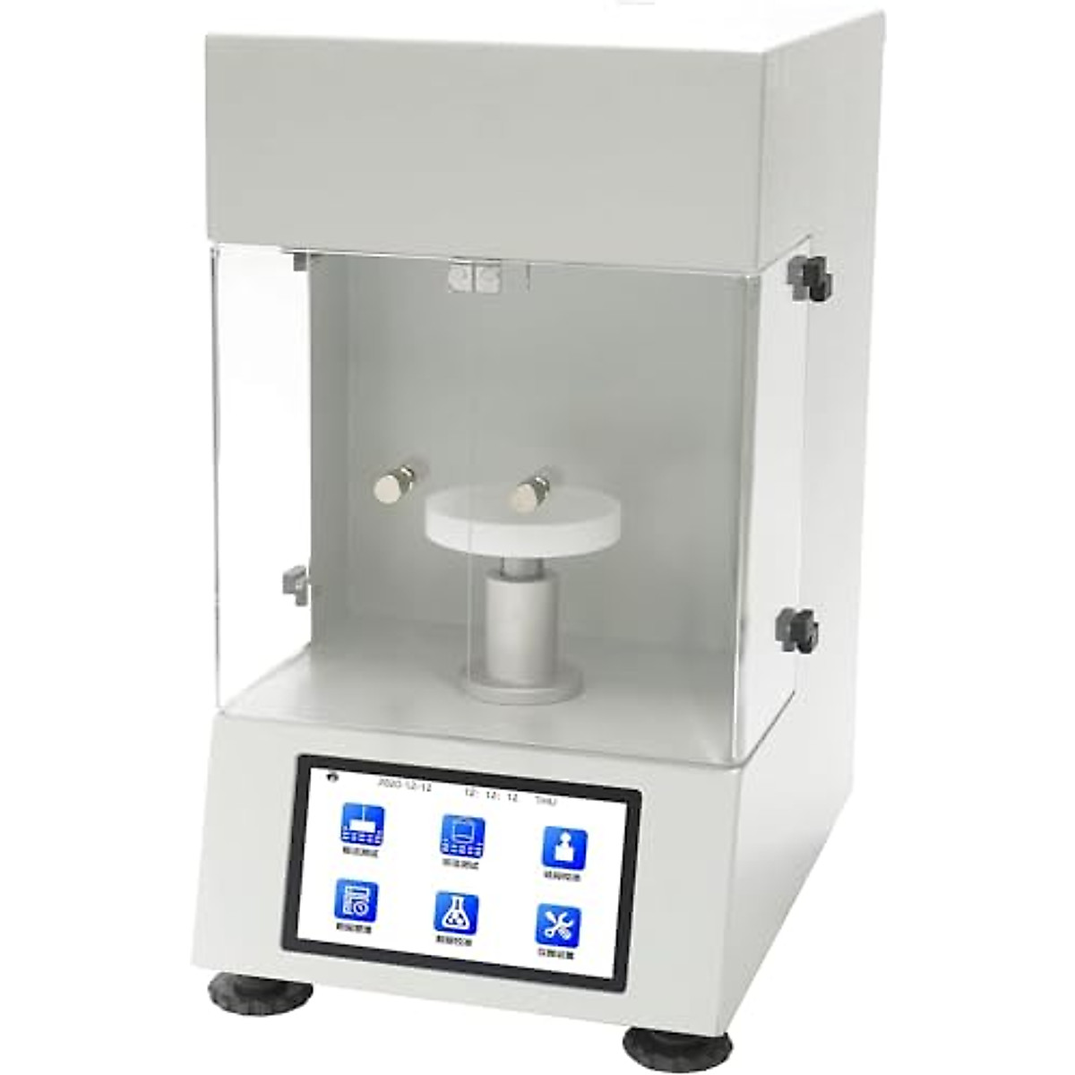 CNYST Interfacial Tension Meter Surface Tensiometer with for Interfacial Tension Measurements for Quality Control and Optimization of Emulsifiers with Platinum Ring Range 0-1000mN/m Accuracy 0.1mN/m