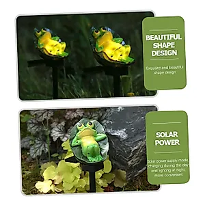 Solar Decorative Lights Patio Decor Solar Animal Light Solar Garden Lights Backyard Decor Garden Decor Landscape Lighting Solar