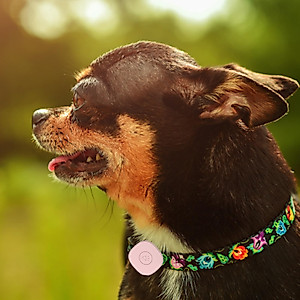 Protective Case for Samsung Galaxy SmartTag Waterproof Tracker, Locator Protective Case Silicone Case, Lightweight Soft Protective Sleeve Skin (Pink)