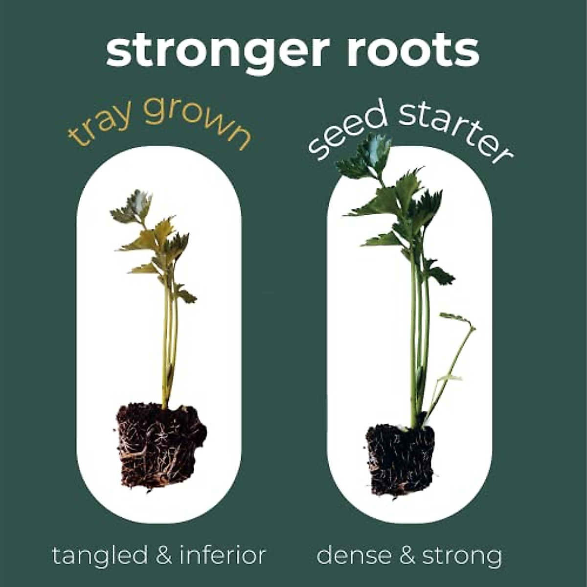 Window Garden Seed Starter Soil Mix - Gardening Starting Soil - Planting Soil for Vegetables, Herbs and Flowers - Ideal Potting Soil, Compressed Discs for Indoor and Outdoor Planting