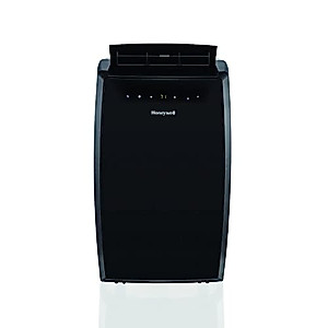 Honeywell 14,000 BTU / 53 Pint Portable Air Conditioner and Dehumidifier, Cools Rooms Up to 700 Sq. Ft, with Fan, Drain Pan, and Insulation Tape, (Black)