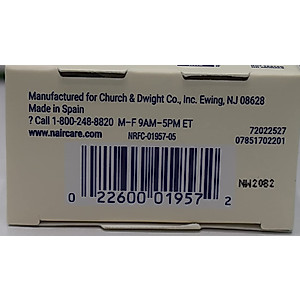 Nair Hair Remover Wax Ready-Strips 40 Count Face/Bikini (2 Pack)