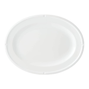 Kate Spade New York Tribeca Cream Platter, 3.75 LB, White