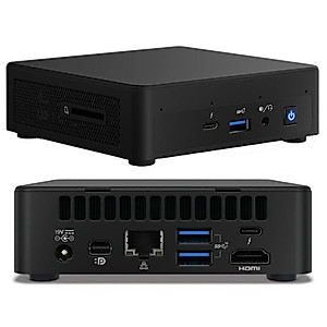 Intel NUC NUC11PAHi7 Mini PC/HTPC,Mini Computer,Windows 11，Four-Core i7 - Up to 4.7 GHz Turbo,NVMe SSD DDR4RAM,WiFi 6,BT 5.0 Thunderbolt 3,8K Support,Quadruple Monitor Capable(32GB RAM+1TB)