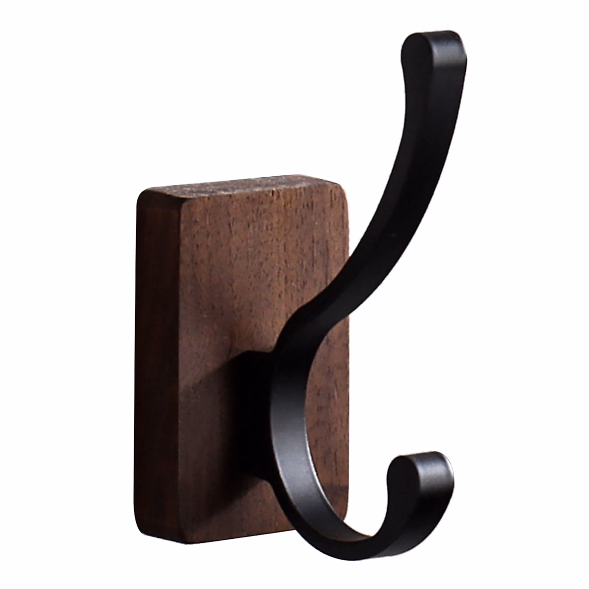 GMBYLBY Natural Wooden-Wall Hooks Wall-Mounted Wood Coat Hooks Heavy Duty Decorative Hat Hanger Hooks for Hanging-Coats Purse