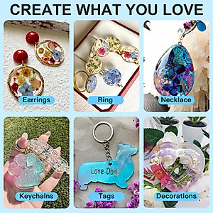 UV Resin, 2 PCS Upgrade Ultraviolet Epoxy Resin Non-Toxic Crystal Clear Hard Glue Solar Cure Sunlight Activated Resin for Handmade Jewelry, DIY Craft Decoration, Casting and Coating(200g)