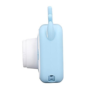 Toddler Camera, Auto Dimming Birthday Gift AI Intelligent 20MP Kids Camera with Frames for Party (Blue White)