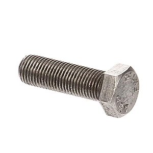 Univex 1200051 Left Stainless Steel Hex Head Screw B.Head
