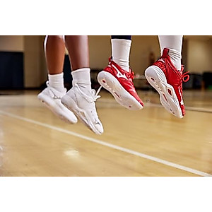 Mizuno Women's Wave Momentum 2 | Women's Indoor Volleyball Shoe | Red/White | US Women's 10.5