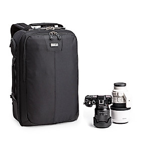 Think Tank Airport Essentials Backpack for Standard DSLR System, 300mm f/2.8/iPad/13 Laptop, Small