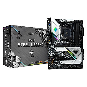 ASRock X570 Steel Legend WiFi AX AM4 AMD X570 SATA 6GB/S ATX AMD Motherboard