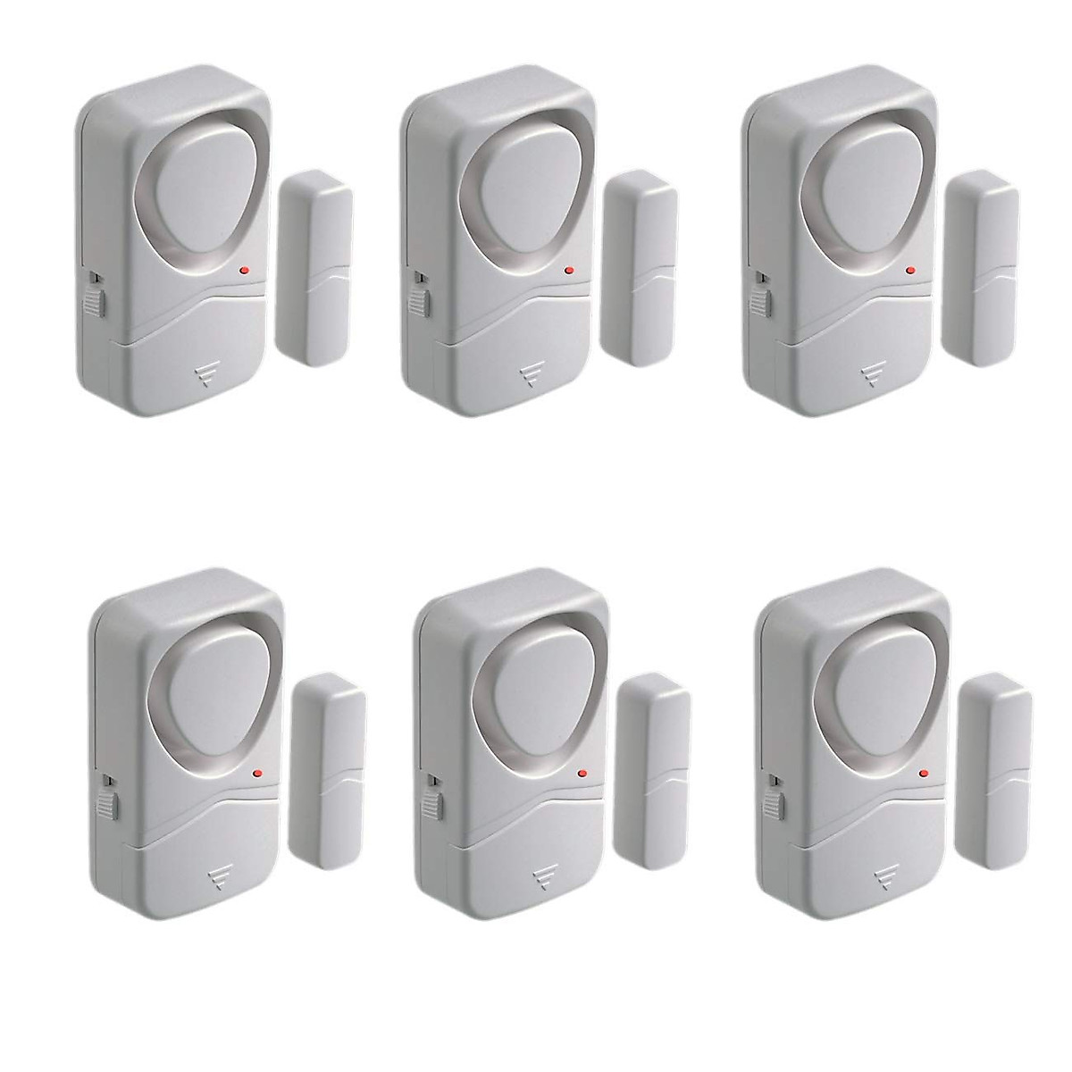 HENDUN Bundle of Door Windows Alarms for Home Security 2 Sets with Remote and 6 Sets Without Remote