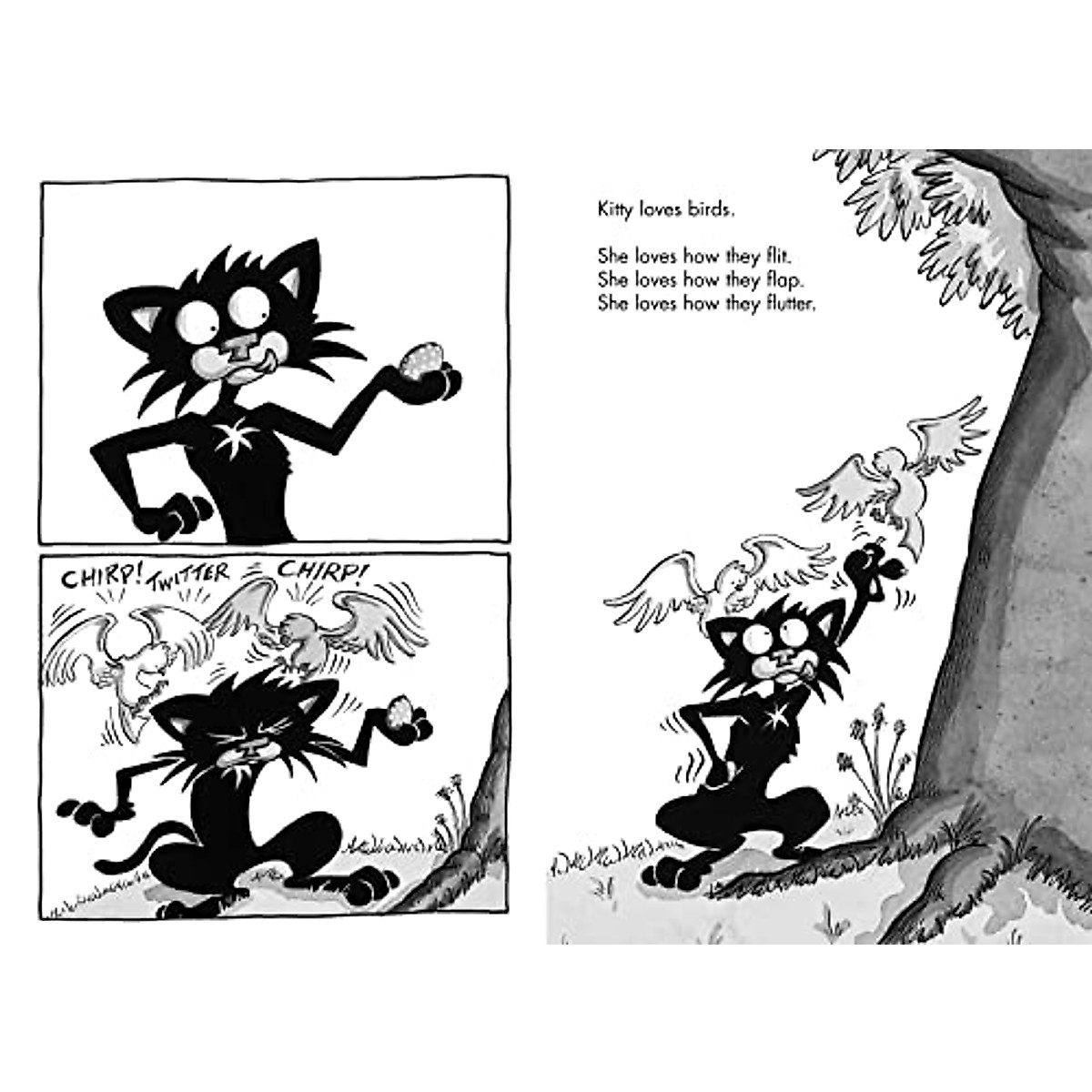 Bad Kitty Takes the Test (paperback black-and-white edition)