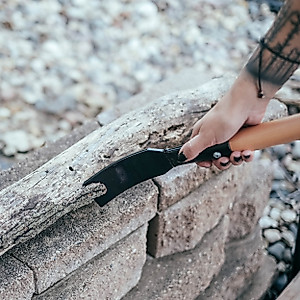 Felled Bark Spud Debarking Tool, Log Peeler Tools Bark Removal Tool Log Debarker Tool, Bark Peeler Bark Stripping Tool