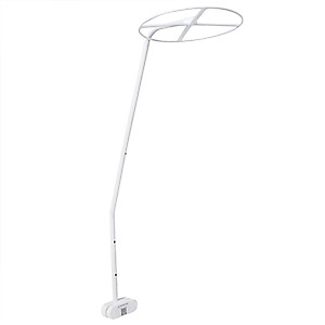 Mosquito Net Stand Holder Set Height Adjustable Clip-On Crib Canopy Holder Rack Mosquito Net Accessories for Various Domed Mosquito Net