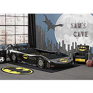 DC Comics Batman Batmobile Car Twin Bed by Delta Children