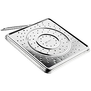 Ibili Classica Foldable Tin Plate Bread Toaster Camping Cookware, Ideal For Use On Gas Flame - Made in Spain - 20cmx20cm - 7.8"x7.8"