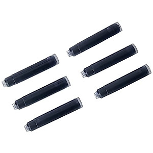 rOtring Fountain Pen, ArtPen, Replacement Ink Cartridges, 6-pack - S0194751,Black