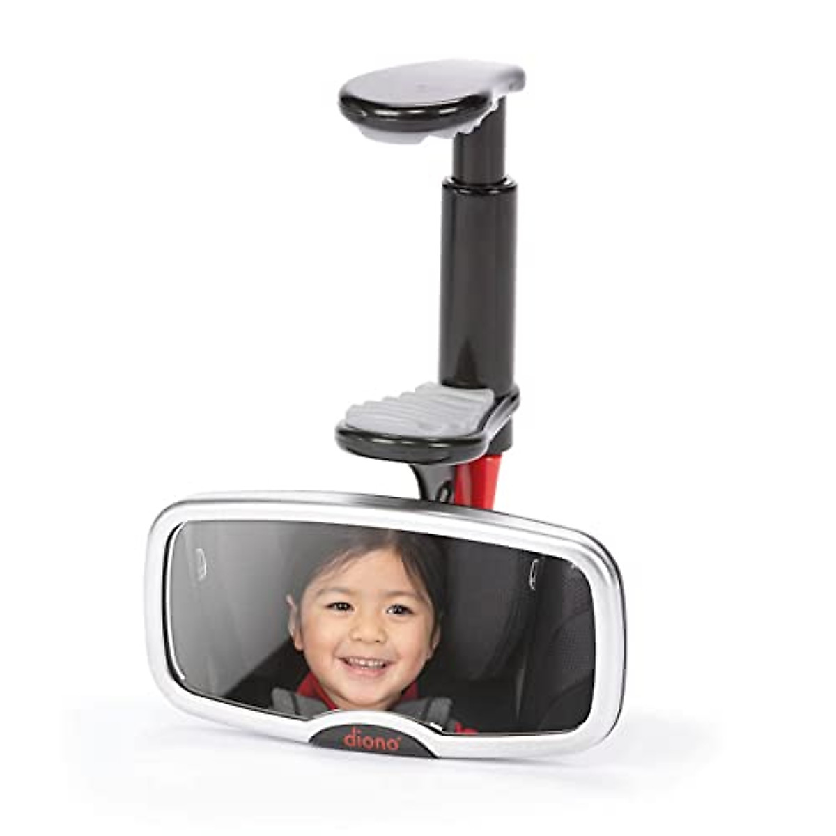 Diono Baby Car Mirror 4 Pack, Includes Safety Car Seat Mirror for Rear Facing Infant & See Me Too Rear View Baby Mirror Both Fully Adjustable with Wide Crystal Clear View, Shatterproof,
