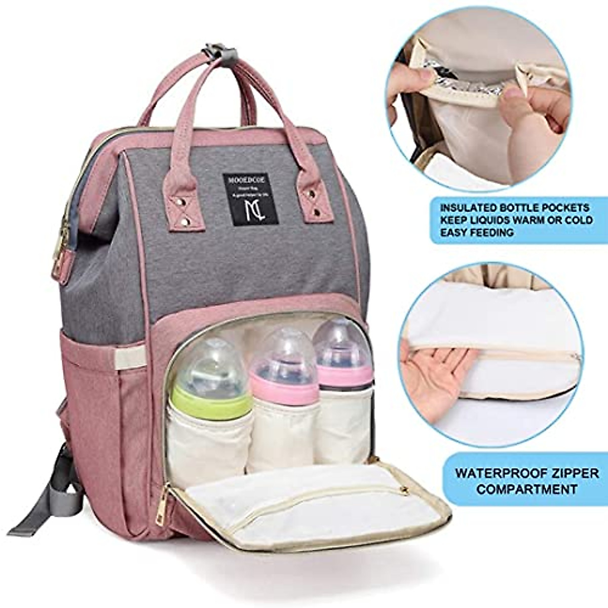 Diaper Bag Backpack Baby Backpack Diaper Bag Baby Bag Diaper Bags for Baby Girl Baby Boy Diaper Bag Baby Bags for Girls for Boys Mommy Bag Backpack Diaper Bags Baby Diaper Bag Diaper Backpack
